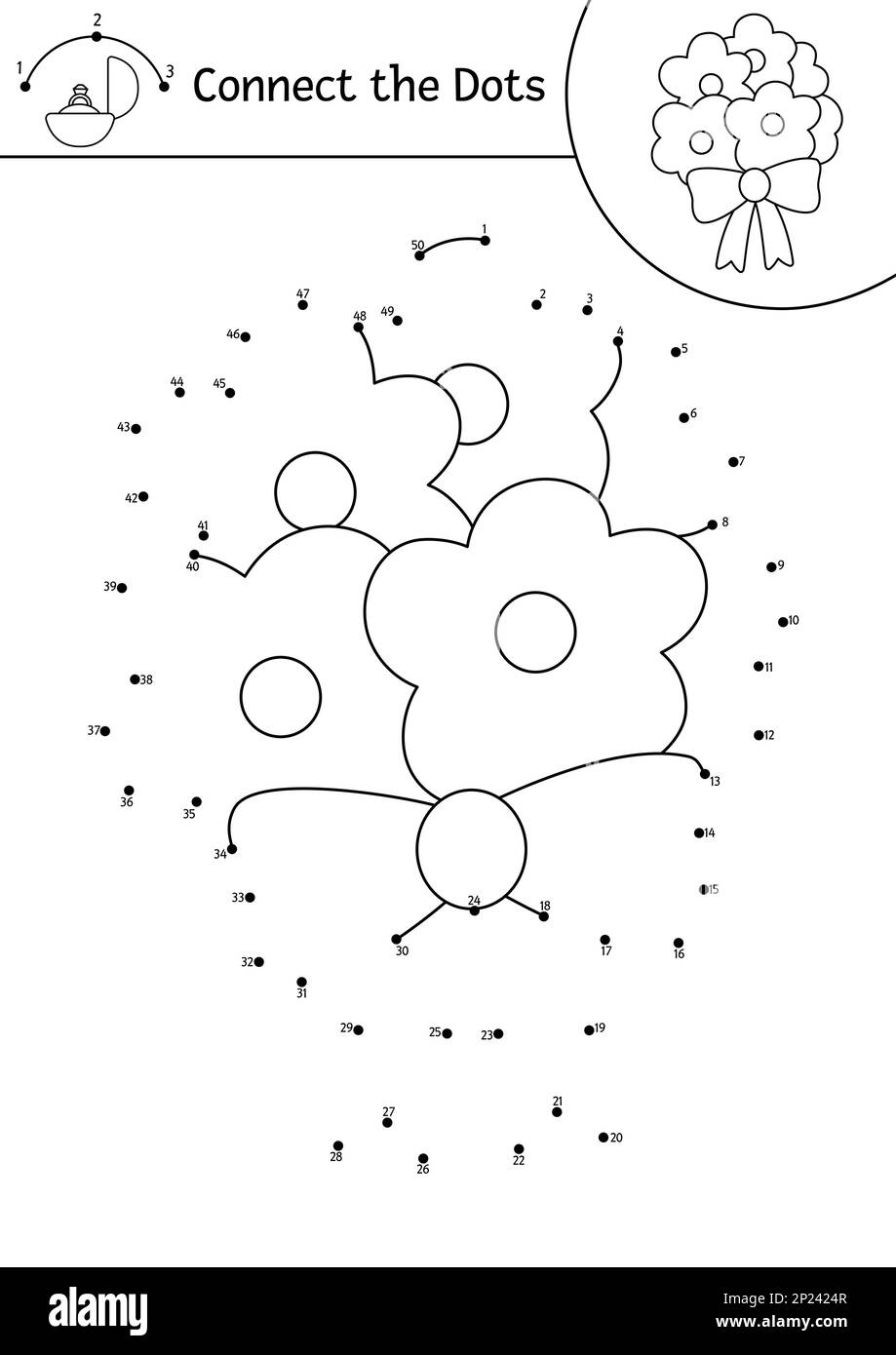 Wedding Connect The Dots Worksheets 