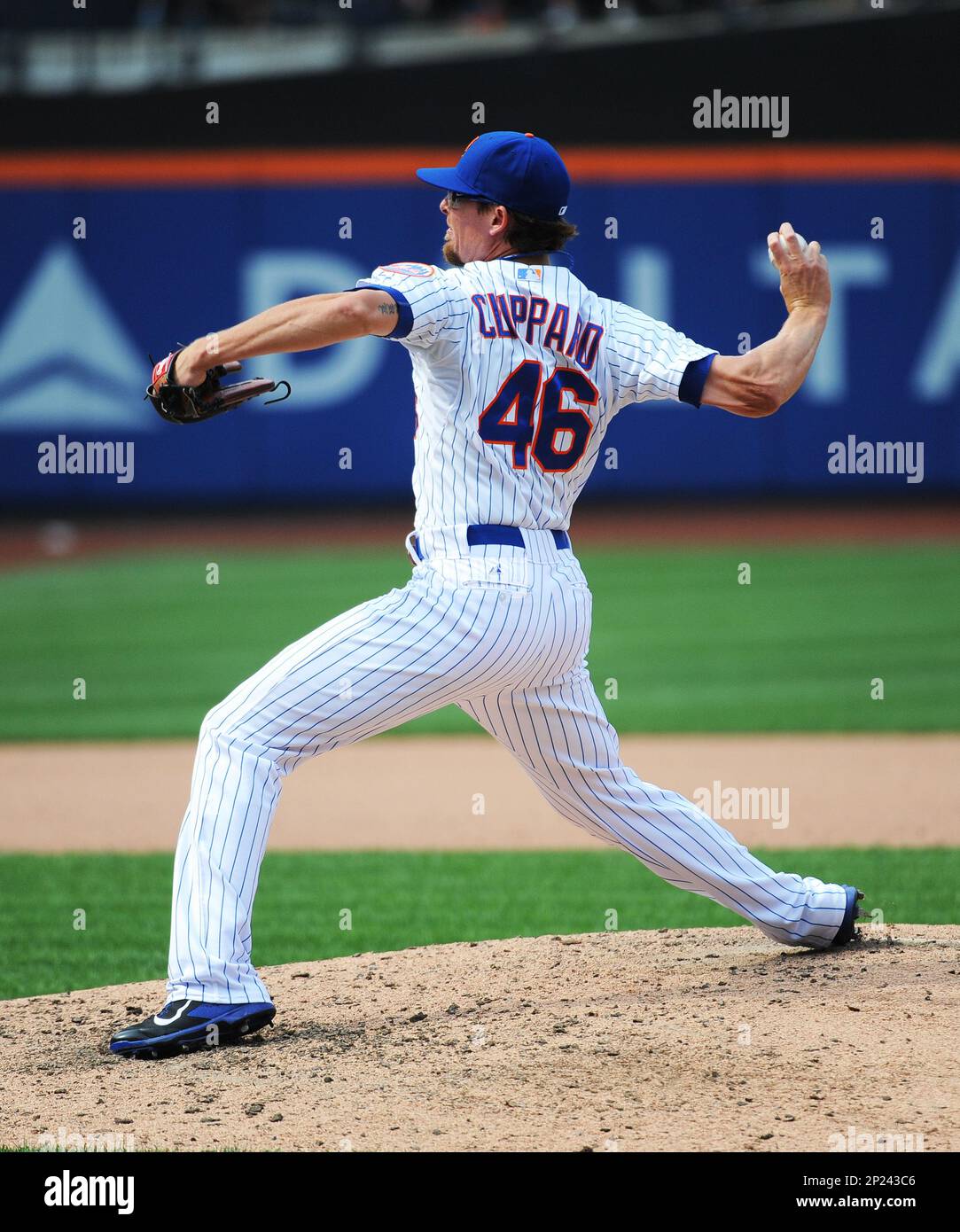 New York Mets pitcher Tyler Clippard (46) during game against the ...