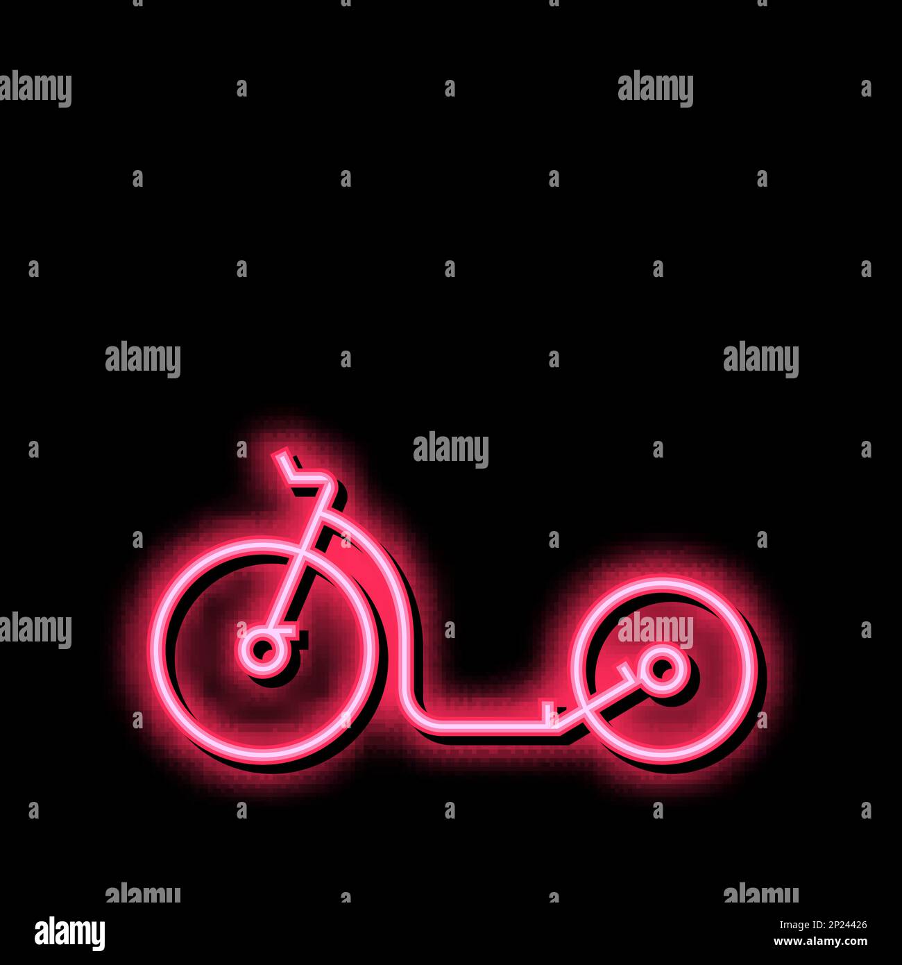 trial bicycle color icon vector illustration Stock Vector Image & Art ...