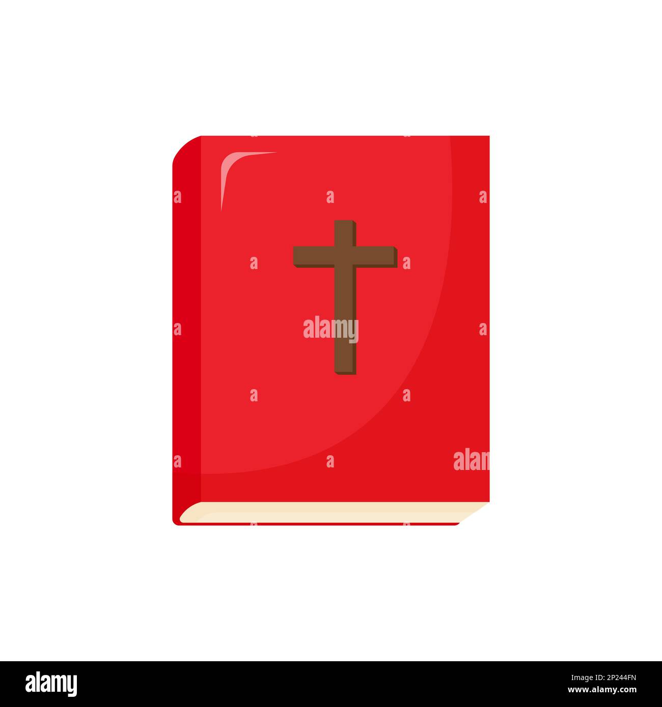 Christian greeting card or banner of the Holy Week before Easter. Bible ...