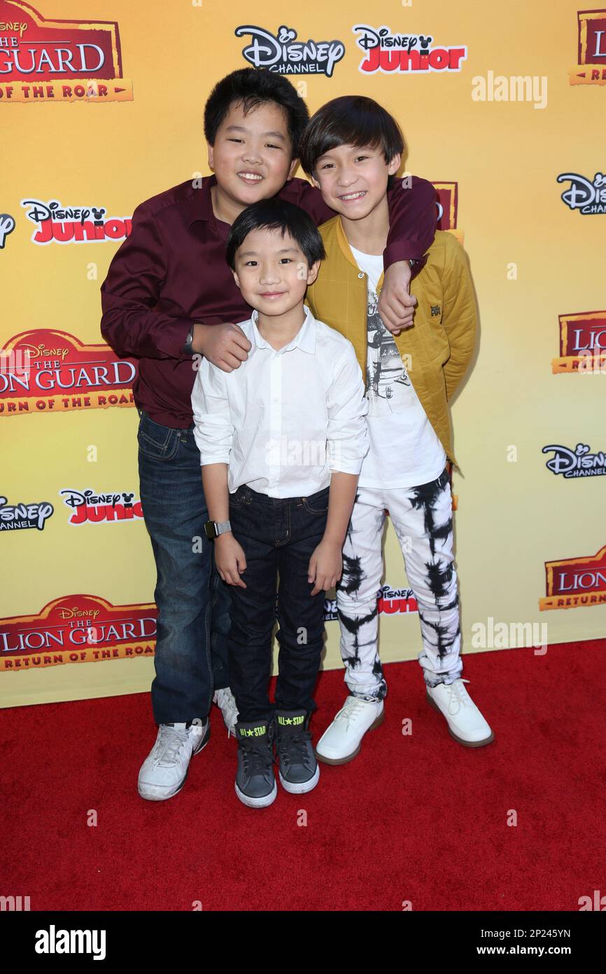 Photo by: JMA/STAR MAX/IPx11/14/15Hudson Yang, Forrest Wheeler and Ian Chen at the premiere of ...
