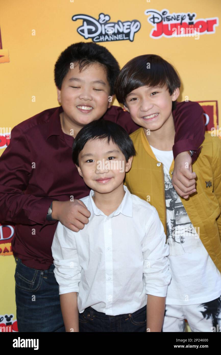Photo by: JMA/STAR MAX/IPx11/14/15Hudson Yang, Forrest Wheeler and Ian ...