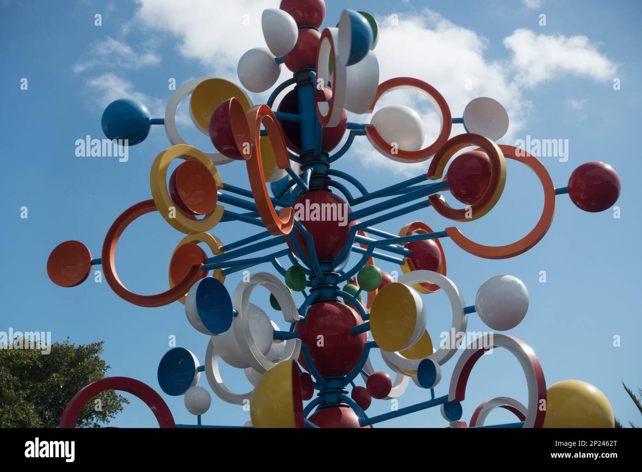 Wind sculpture, Cesar Manrique Foundation, Lanzarote, Canary Islands ...