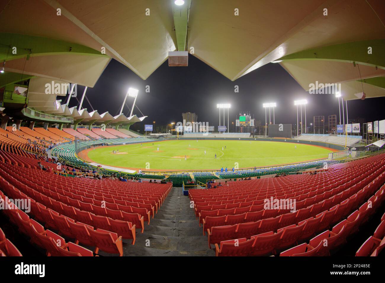 03 November 2015: The stadium mostly empty during an LBPRC Baseball ...