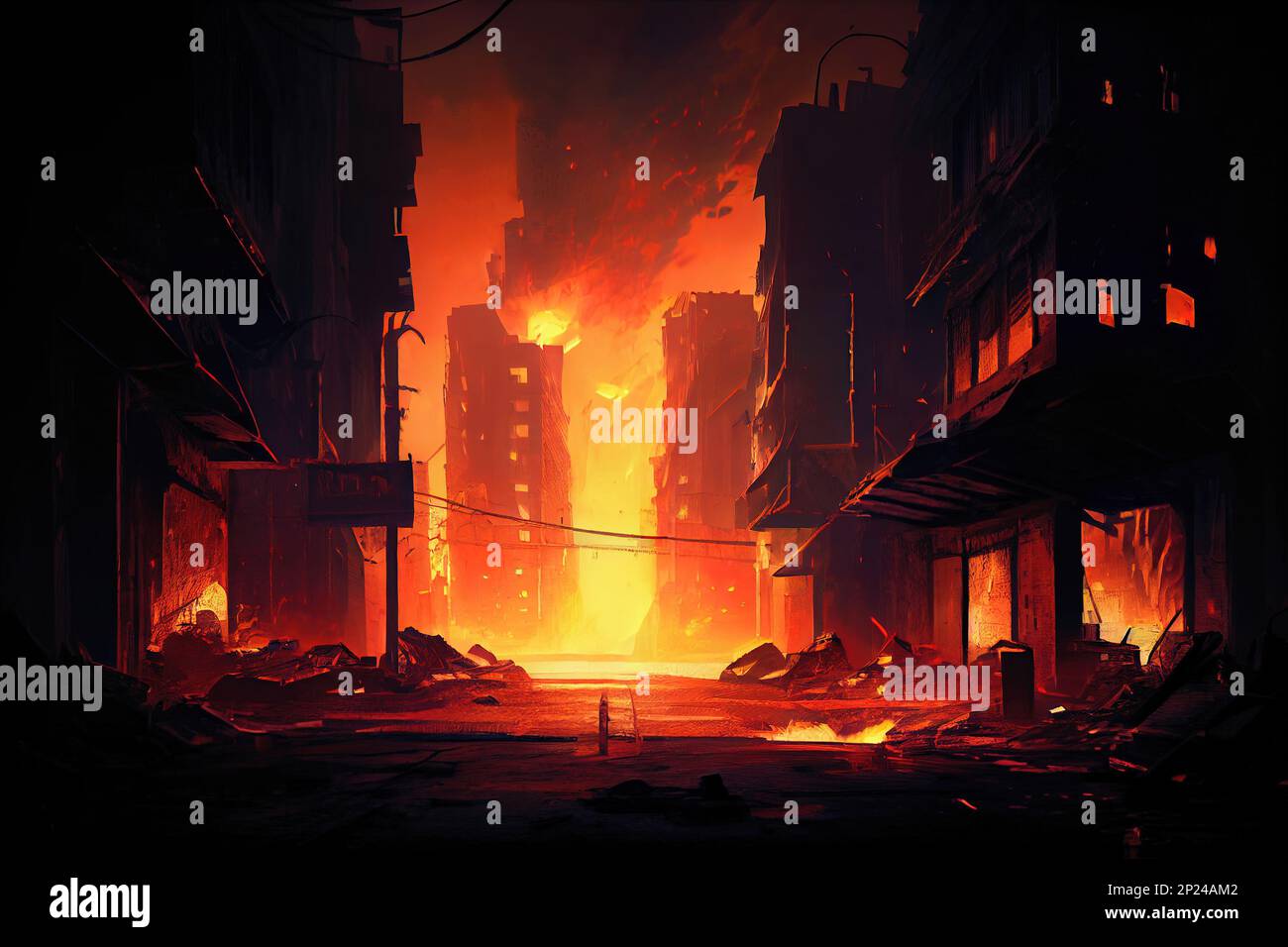 Explosion fire dramatic hi-res stock photography and images - Alamy