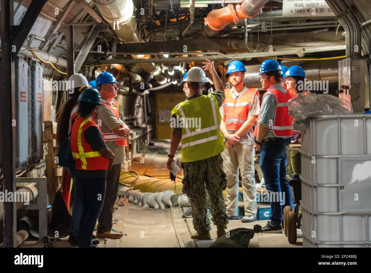 U.S. Navy Cmdr. Bill Jakubowicz, commander, Defense Logistics Agency ...