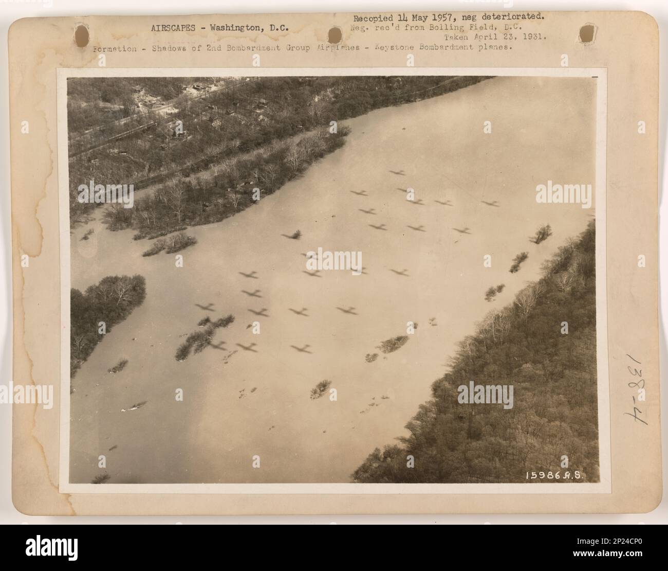 Washington D.C., Aerial Photograph Stock Photo - Alamy