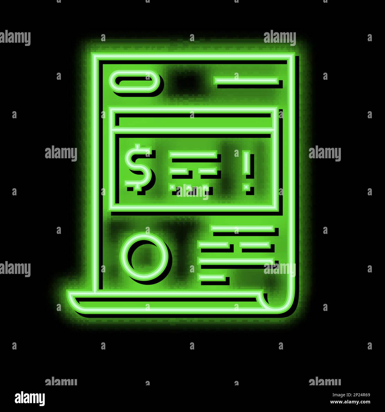 penalty law dictionary neon glow icon illustration Stock Vector Image ...