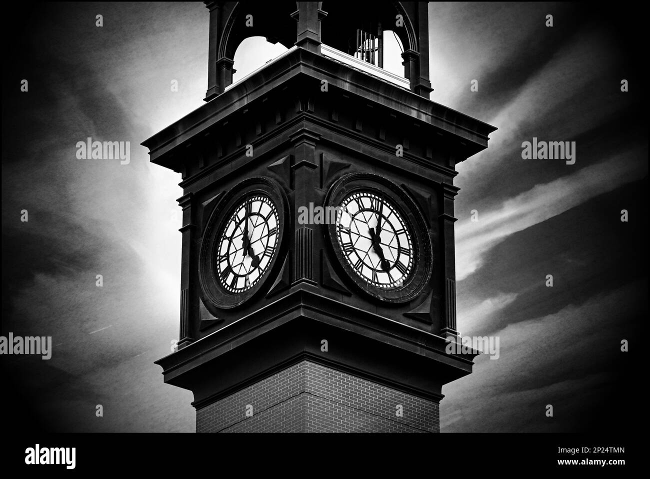 Clock tower toronto Black and White Stock Photos & Images - Alamy