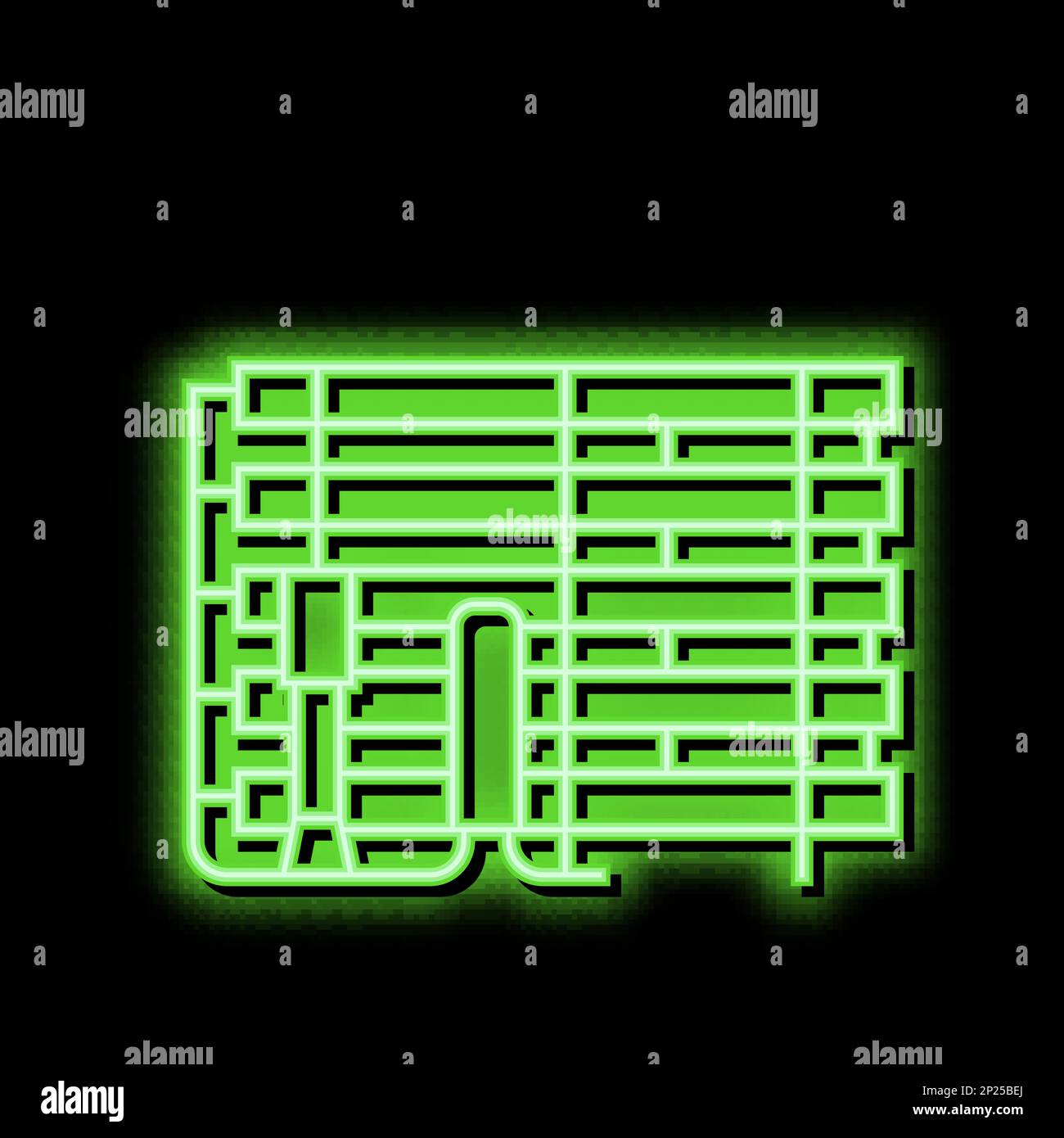 industrial water filter neon glow icon illustration Stock Vector Image ...