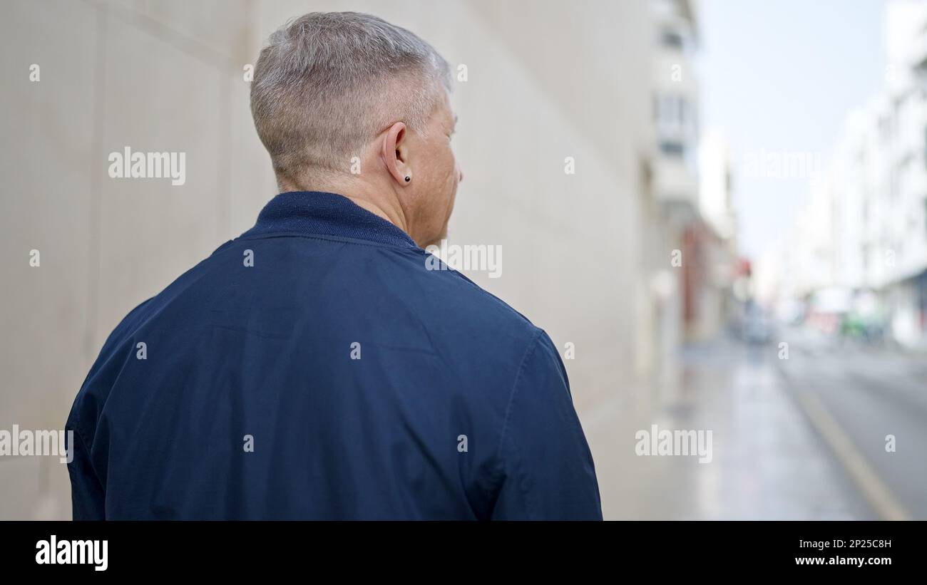 Man walk backward hi-res stock photography and images - Alamy