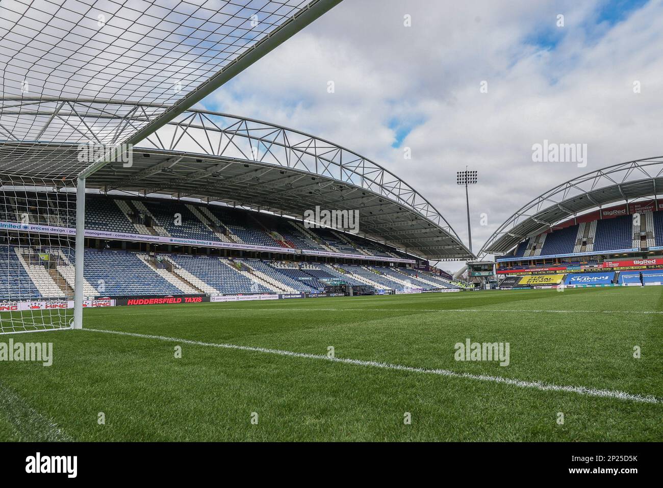 A general view of the John Smiths Stadium ahead this afternoons Sky Bet ...
