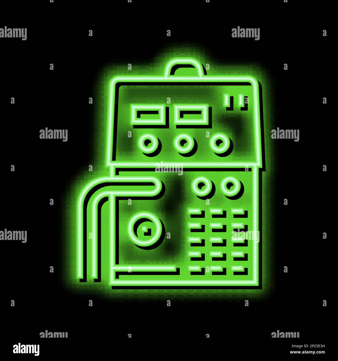 Copper electrodes Stock Vector Images - Alamy