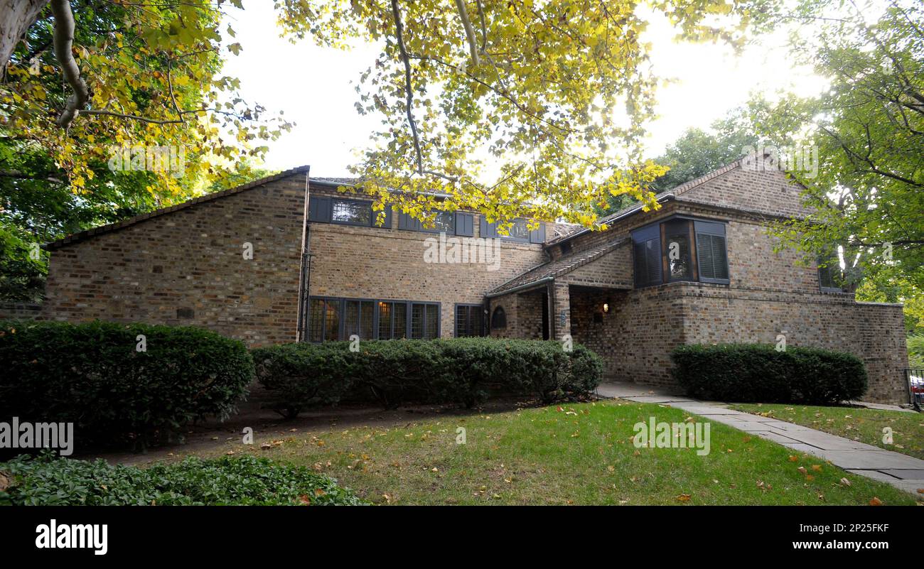 This Oct. 13, 2015 photo shows the front of the Pewabic Pottery founder ...