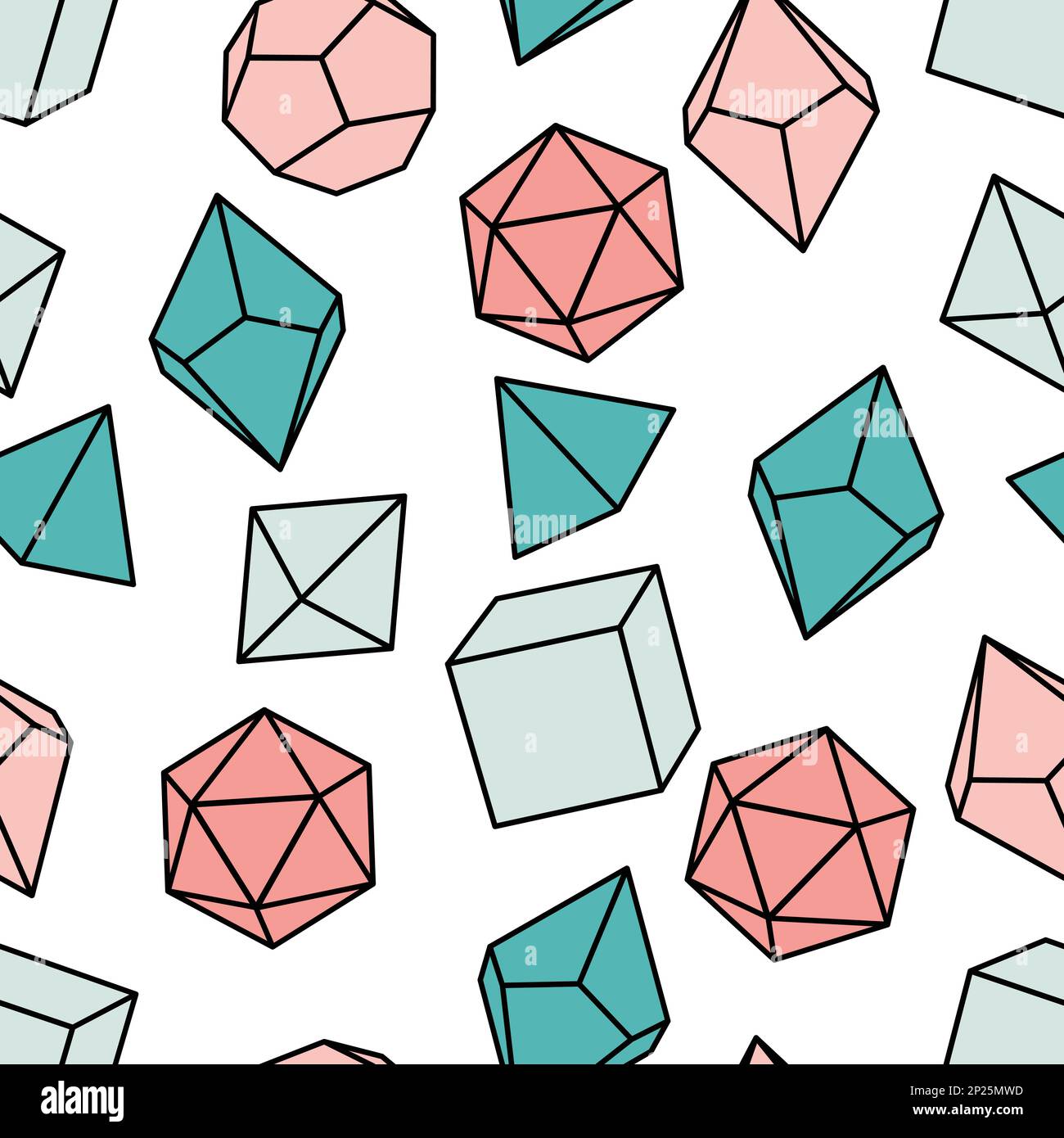Polyhedral dice Stock Vector Images - Alamy