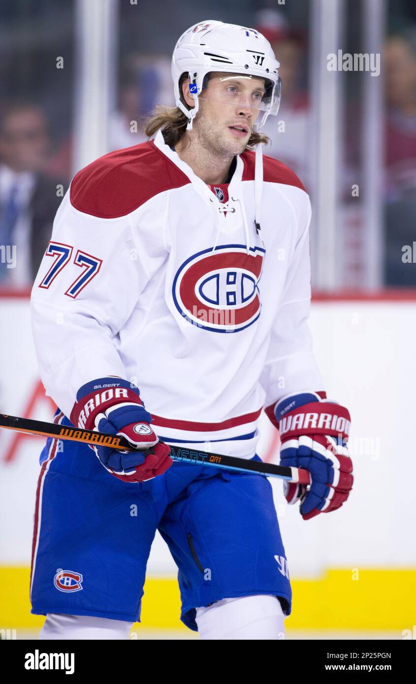 NHL profile photo on Montreal Canadiens' Tom Gilbert at a game against ...
