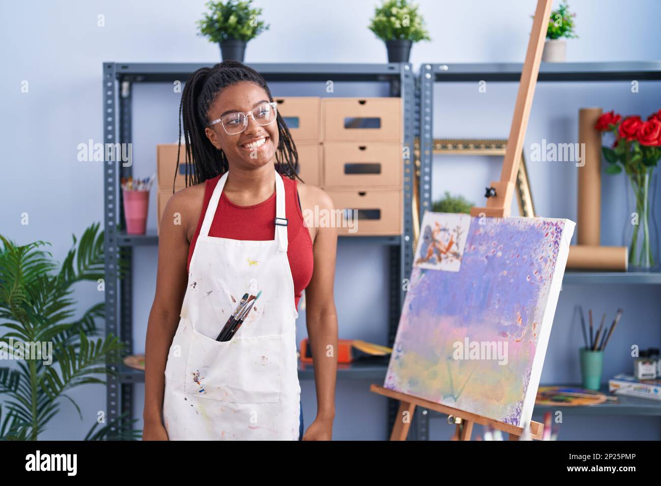 African face paint glasses side view hi-res stock photography and ...