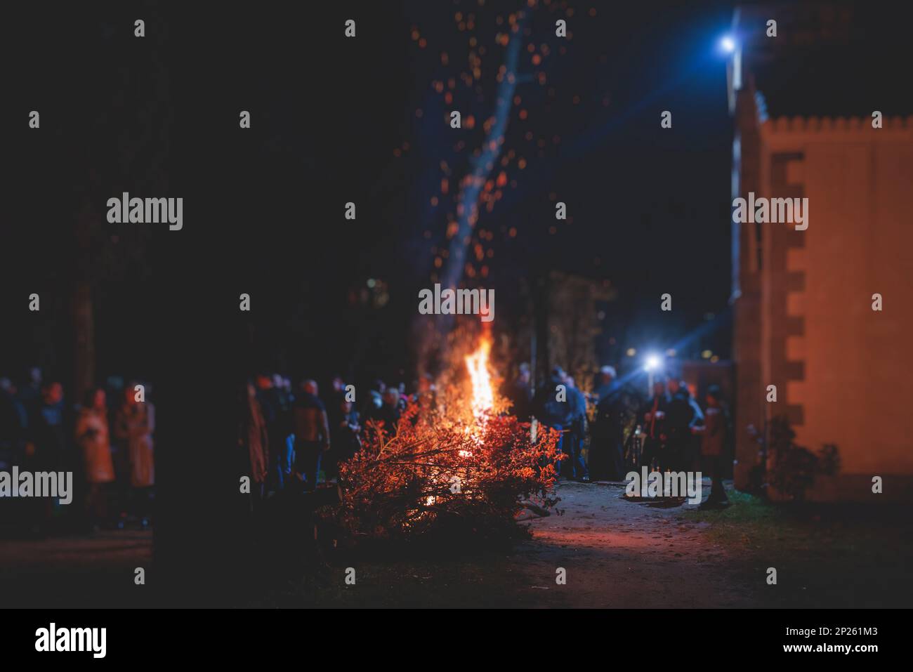 Orthodox Christmas celebration in Montenegro and Serbia, process of ...