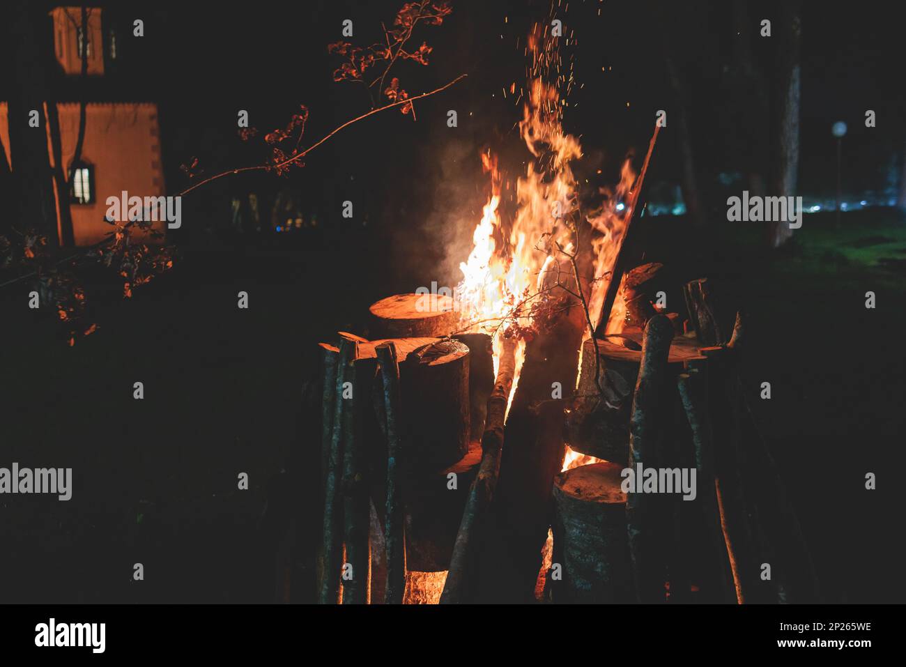 Orthodox Christmas celebration in Montenegro and Serbia, process of ...