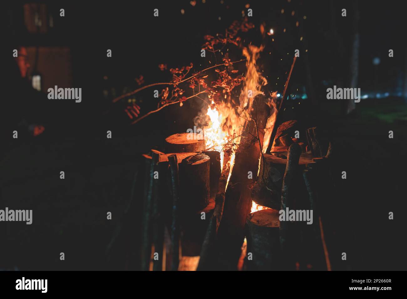 Orthodox Christmas celebration in Montenegro and Serbia, process of ...