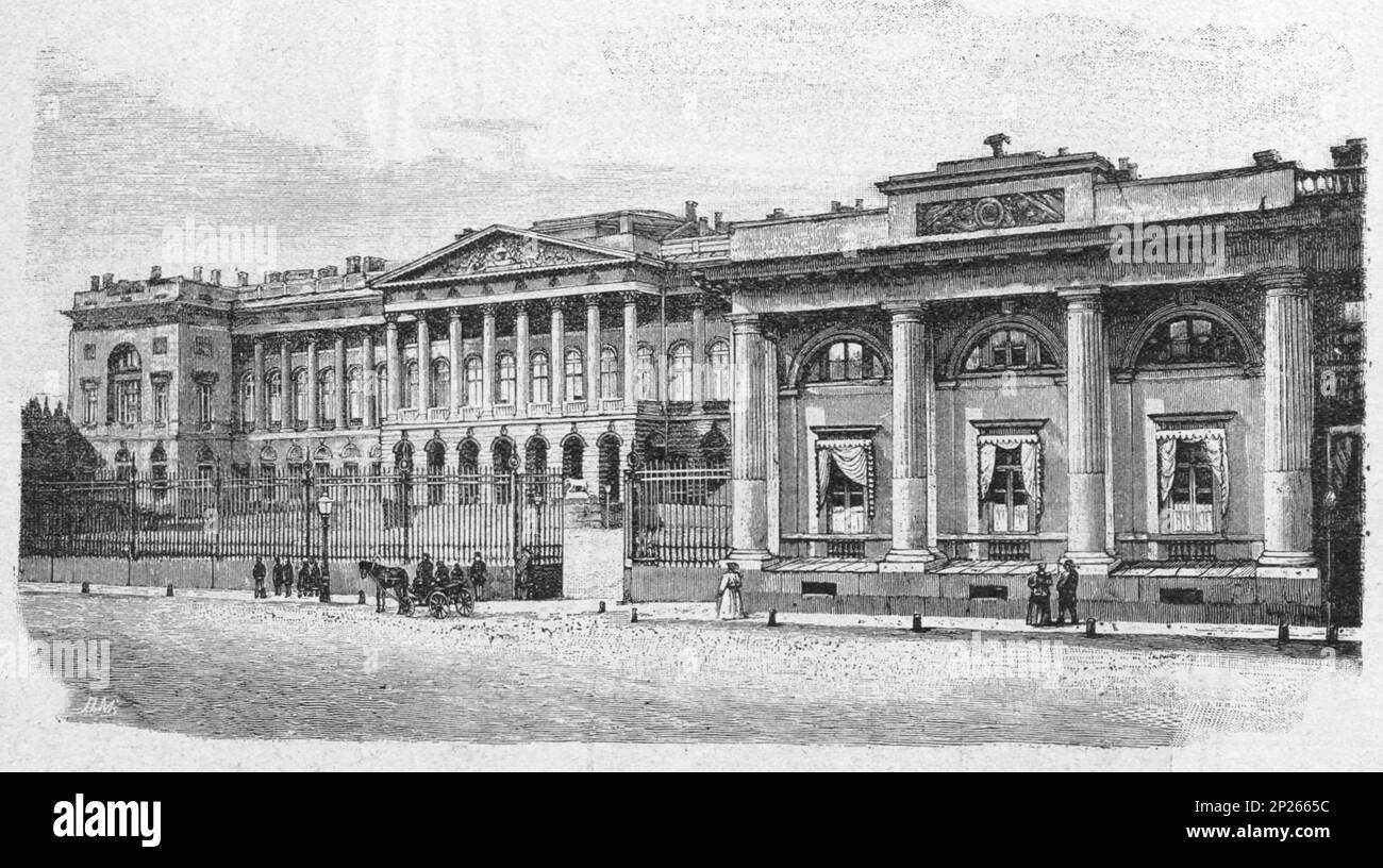 The building of the Museum of the Russian Emperor Alexander III ...