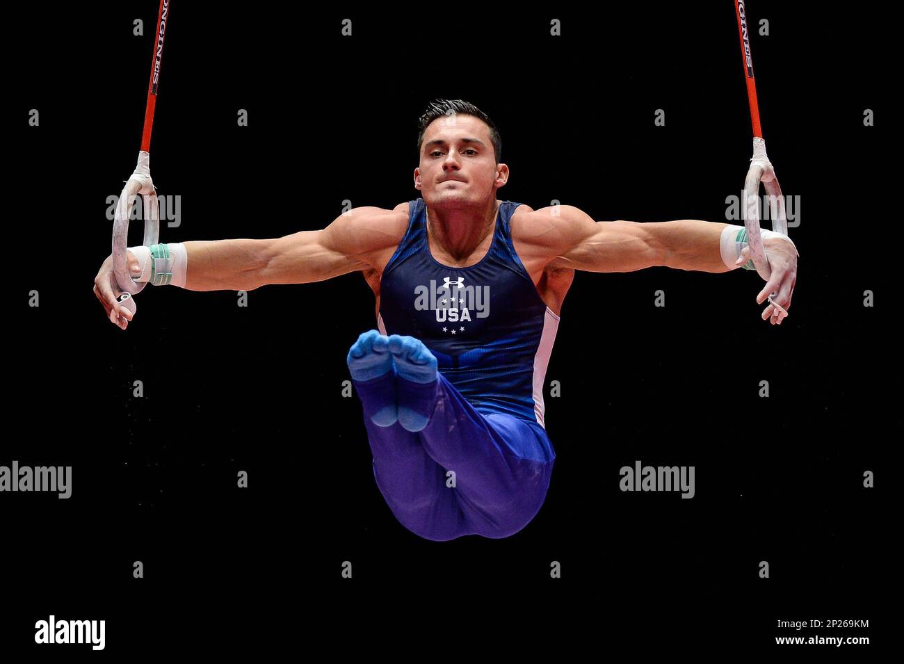 Oct. 31, 2015 - Glasgow, United Kingdom - BRANDON WYNN competes on ...