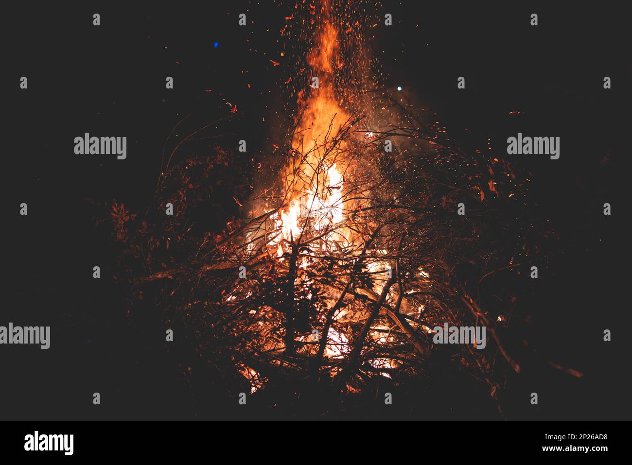 Orthodox Christmas celebration in Montenegro and Serbia, process of ...