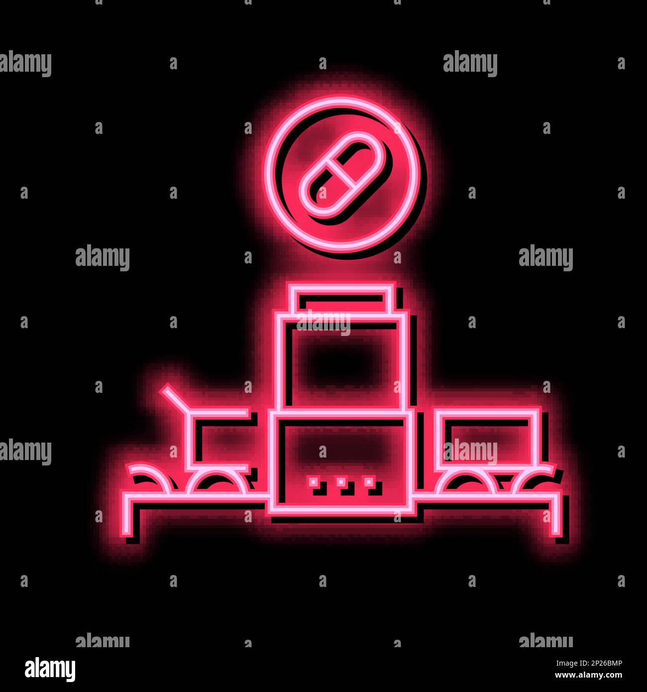 Medicine manufacturing plant icon hi-res stock photography and images ...