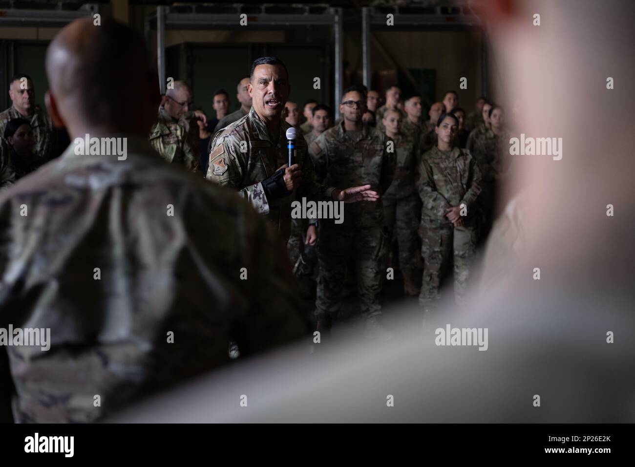 U.S. Air Force Col. Evaristo Orengo III., 156th Wing commander ...
