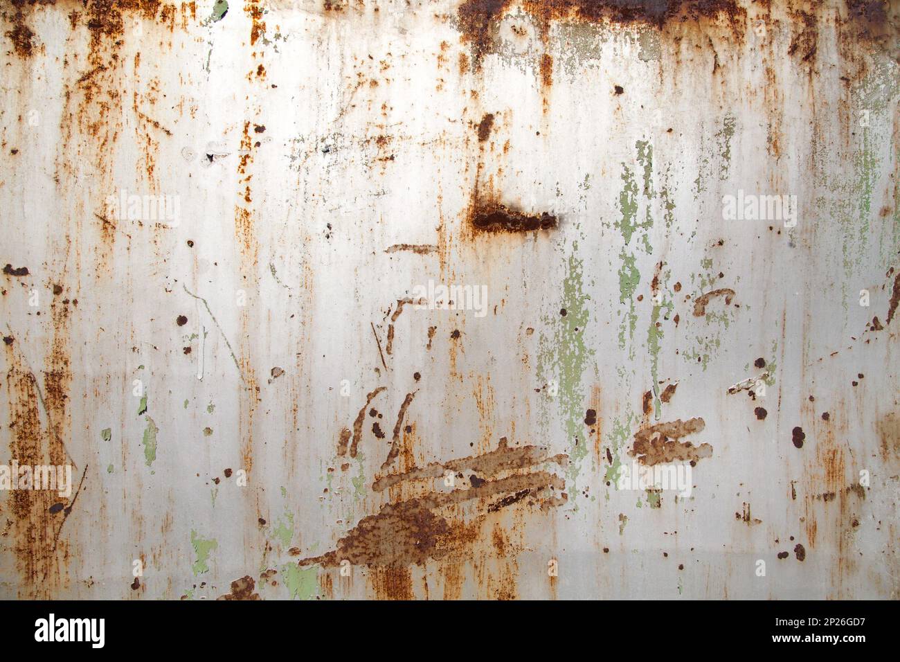 Grunge, stained, rusty, painted old textured metal background Stock ...