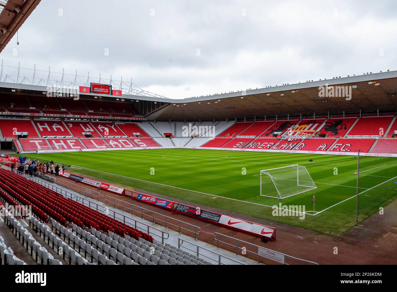 Ground View of the the Stadium of Light before the Sky Bet Championship ...