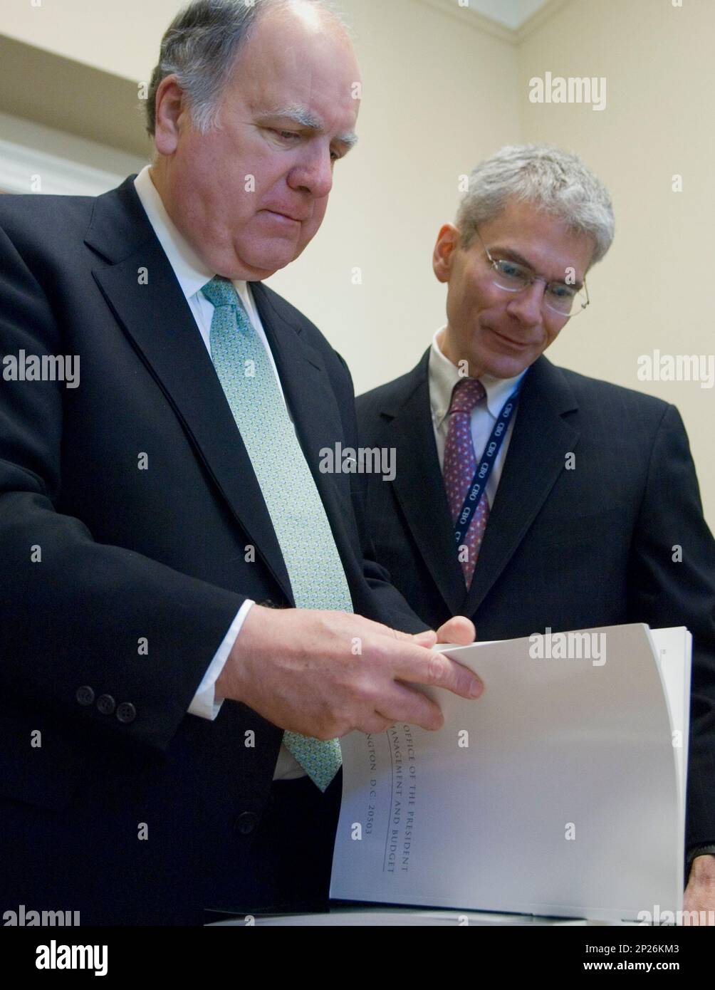 House Budget Chairman John Spratt, D-S.C. and Staff Director and Chief ...