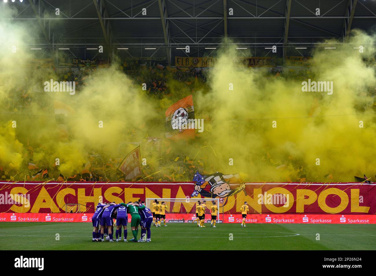 Germany. 04th Mar, 2023. Dresden, Germany. 04th Mar, 2023. Soccer: 3rd ...