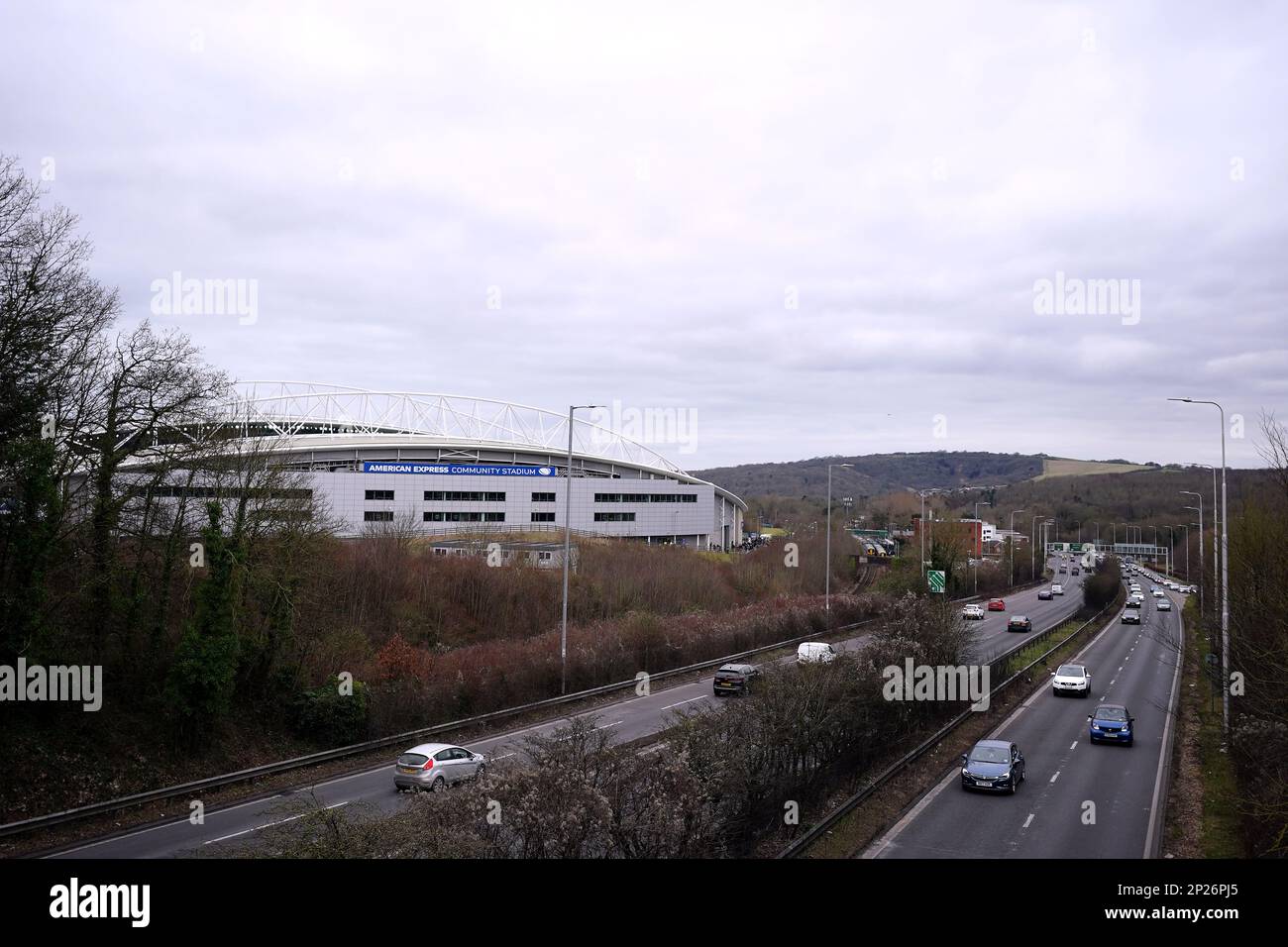 General view of the stadium ahead of the Premier League match at the ...