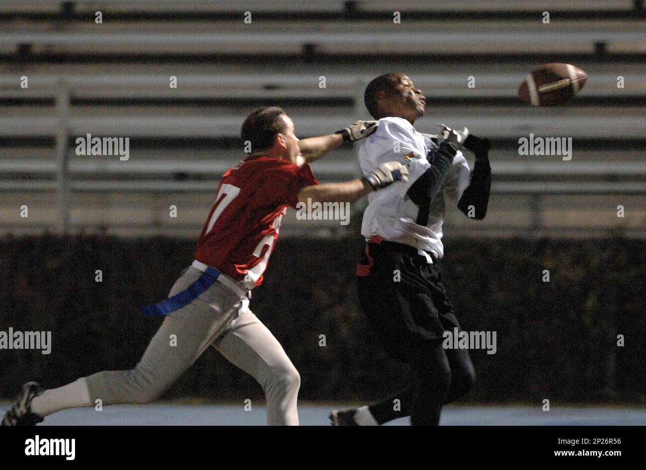 Rep. Sam Graves, R-Mo., breaks up a pass intended for Ron Ross of the ...