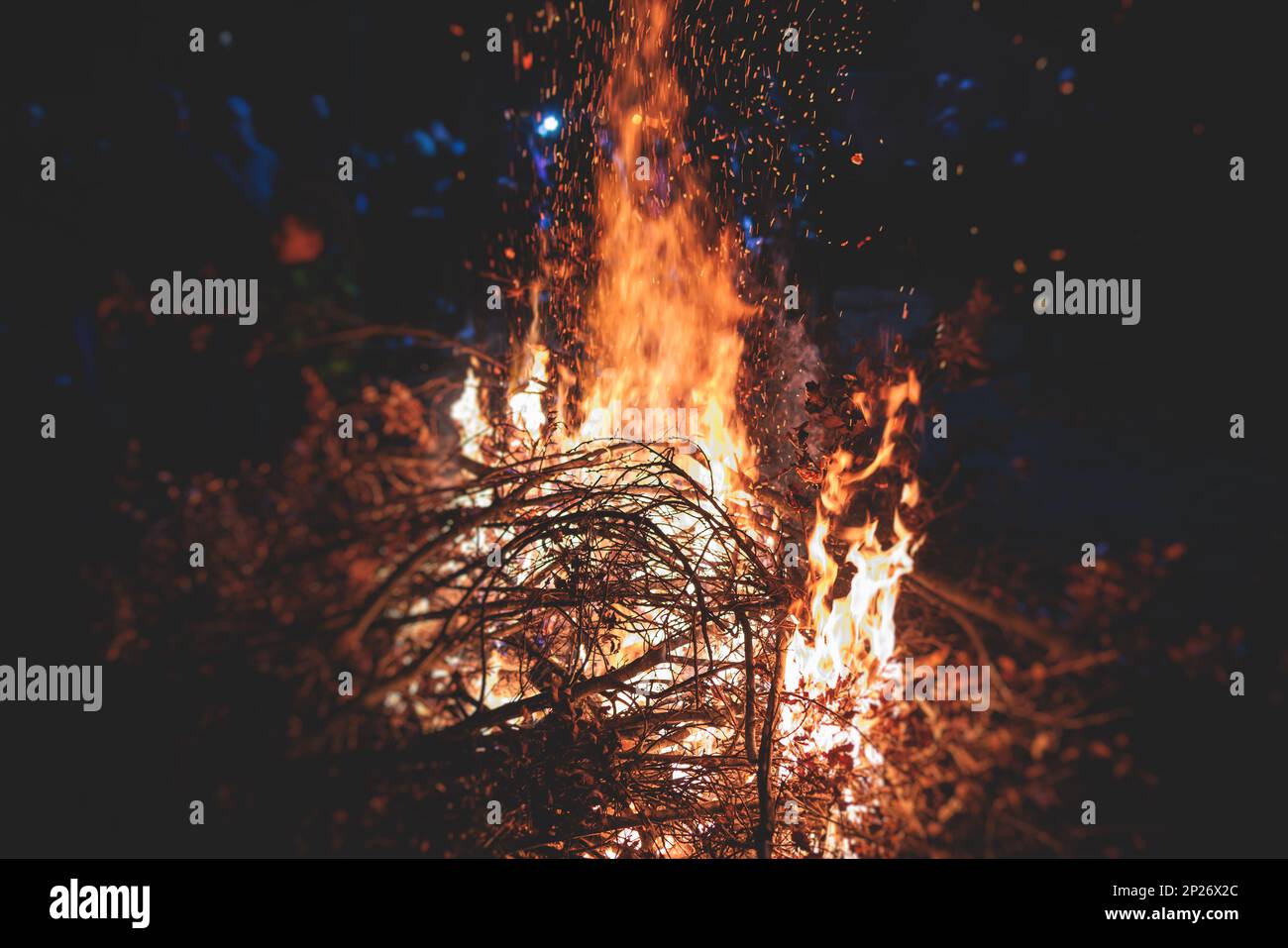 Orthodox Christmas celebration in Montenegro and Serbia, process of ...