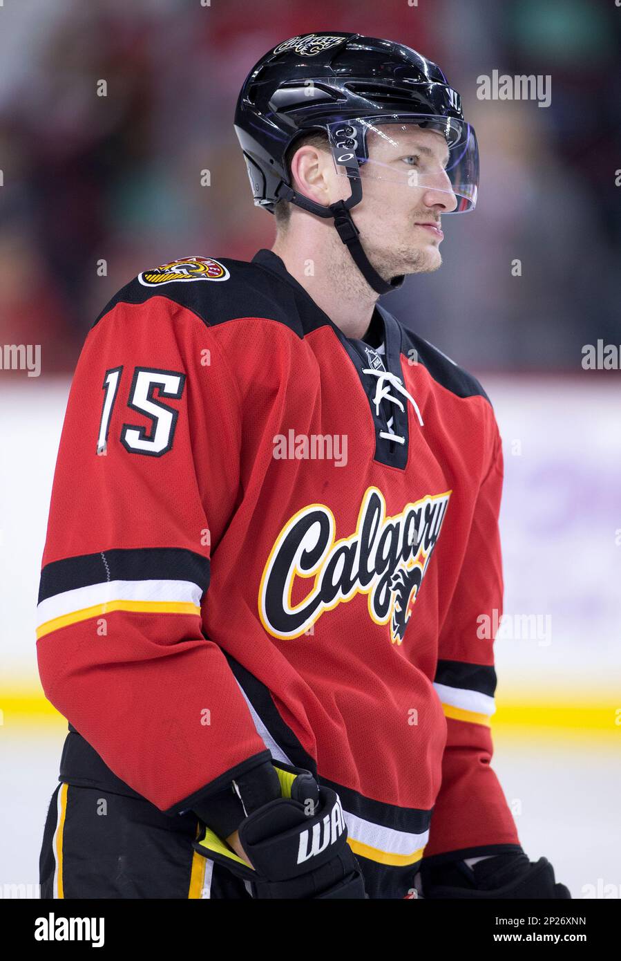 NHL profile photo on Calgary Flames' Ladislav Smid, from Czech Republic ...