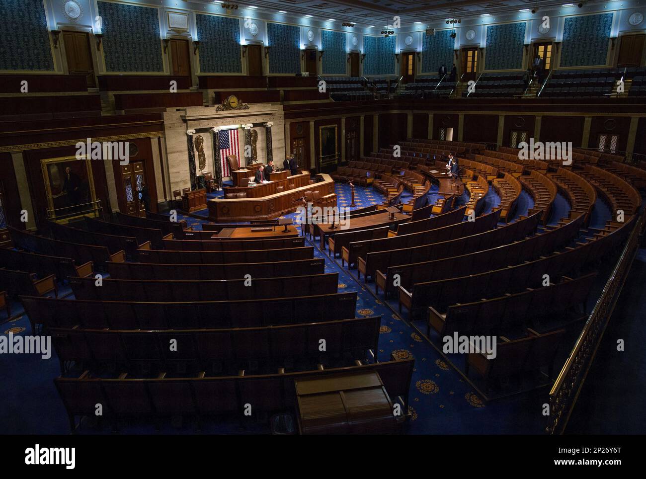 UNITED STATES - OCTOBER 29 - The House Chamber of the U.S. Capitol is ...