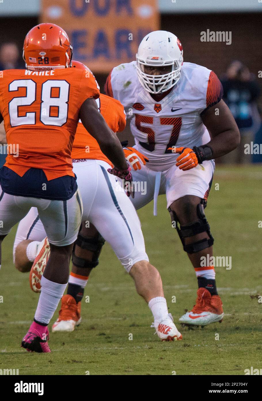 17 October 2015: Syracuse Orange (57) Omari Palmer during an NCAA ...