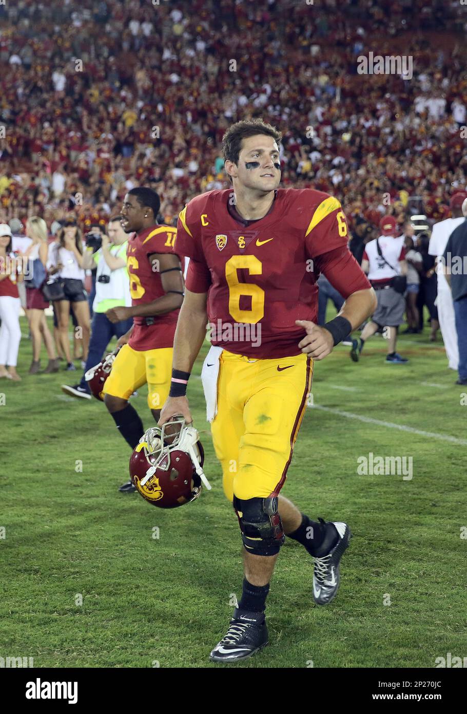 October 24, 2015: USC quarterback Cody Kessler during the game against ...