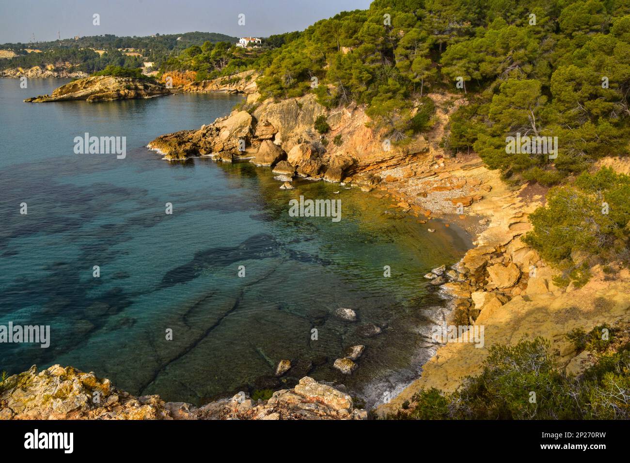 GR 92 Trail, Costa Dorada, Spain Stock Photo - Alamy