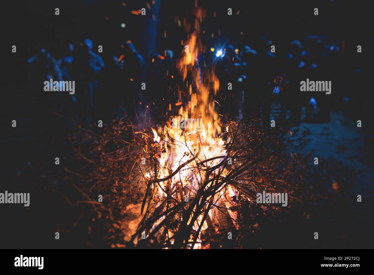 Orthodox Christmas celebration in Montenegro and Serbia, process of ...