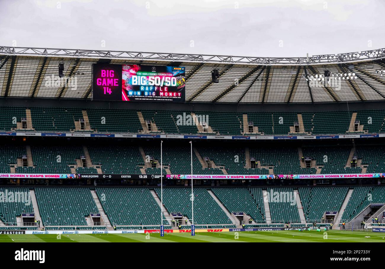 A general view of the stadium before the Allianz Premier 15s match at ...