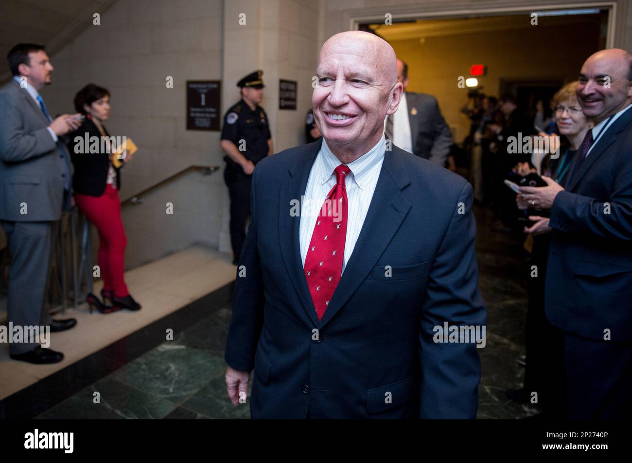 UNITED STATES - OCTOBER 28: Rep. Kevin Brady, R-Texas, arrives for the ...