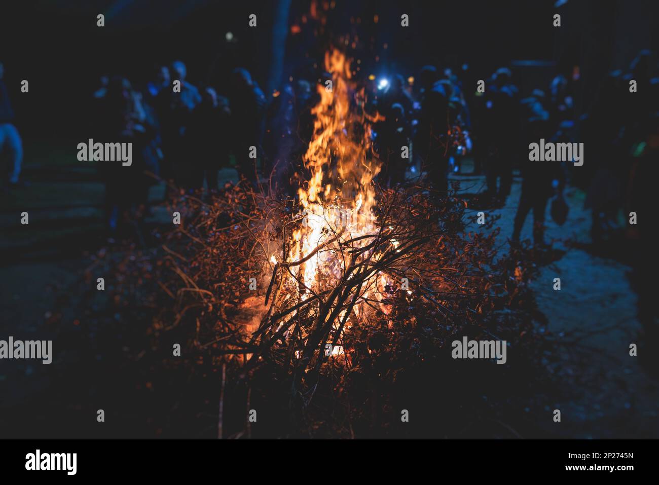 Orthodox Christmas celebration in Montenegro and Serbia, process of ...