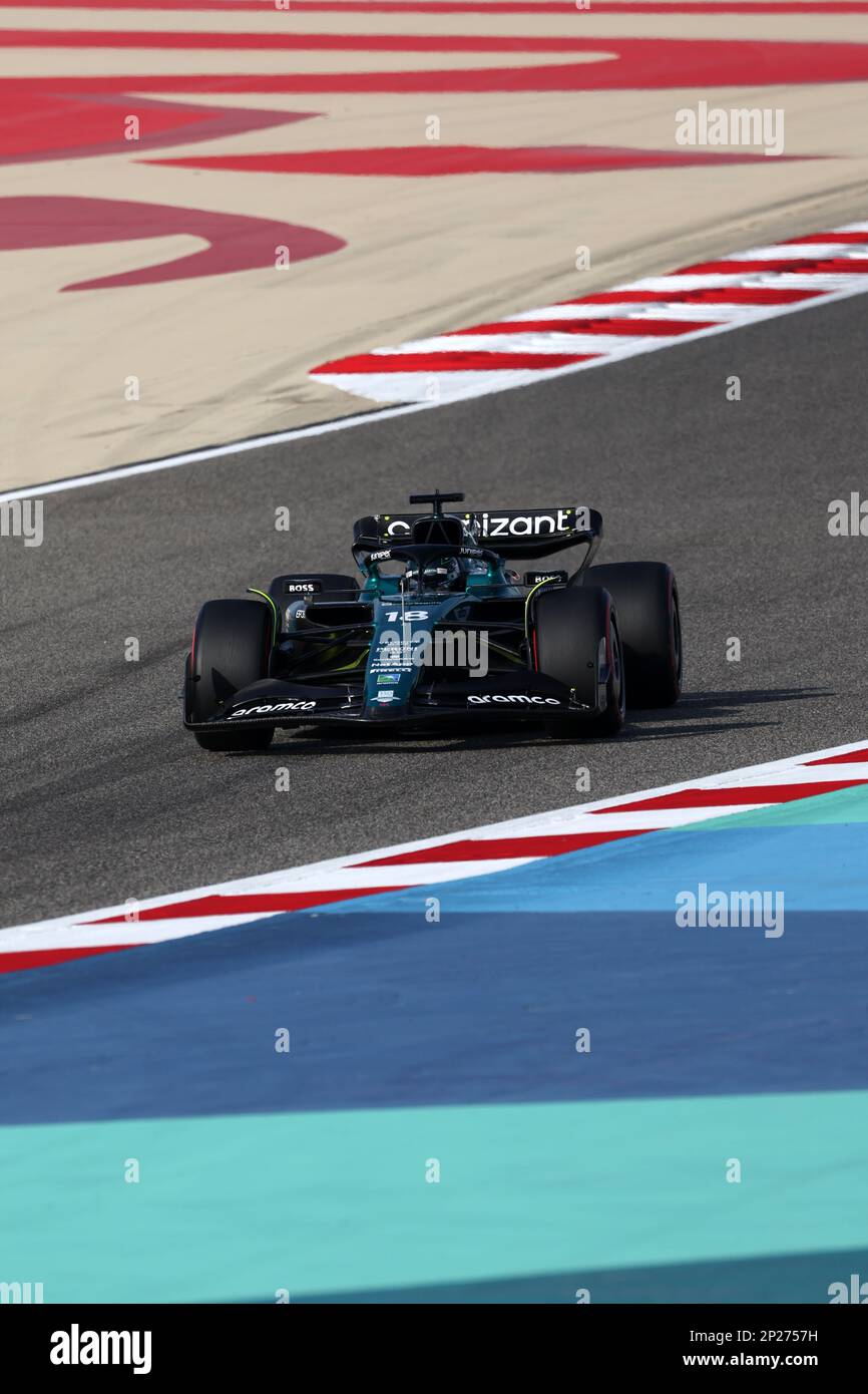 Sakhir, Bahrain. 4th Mar 2023. Sakhir, Bahrain. 4th Mar 2023. Lance ...