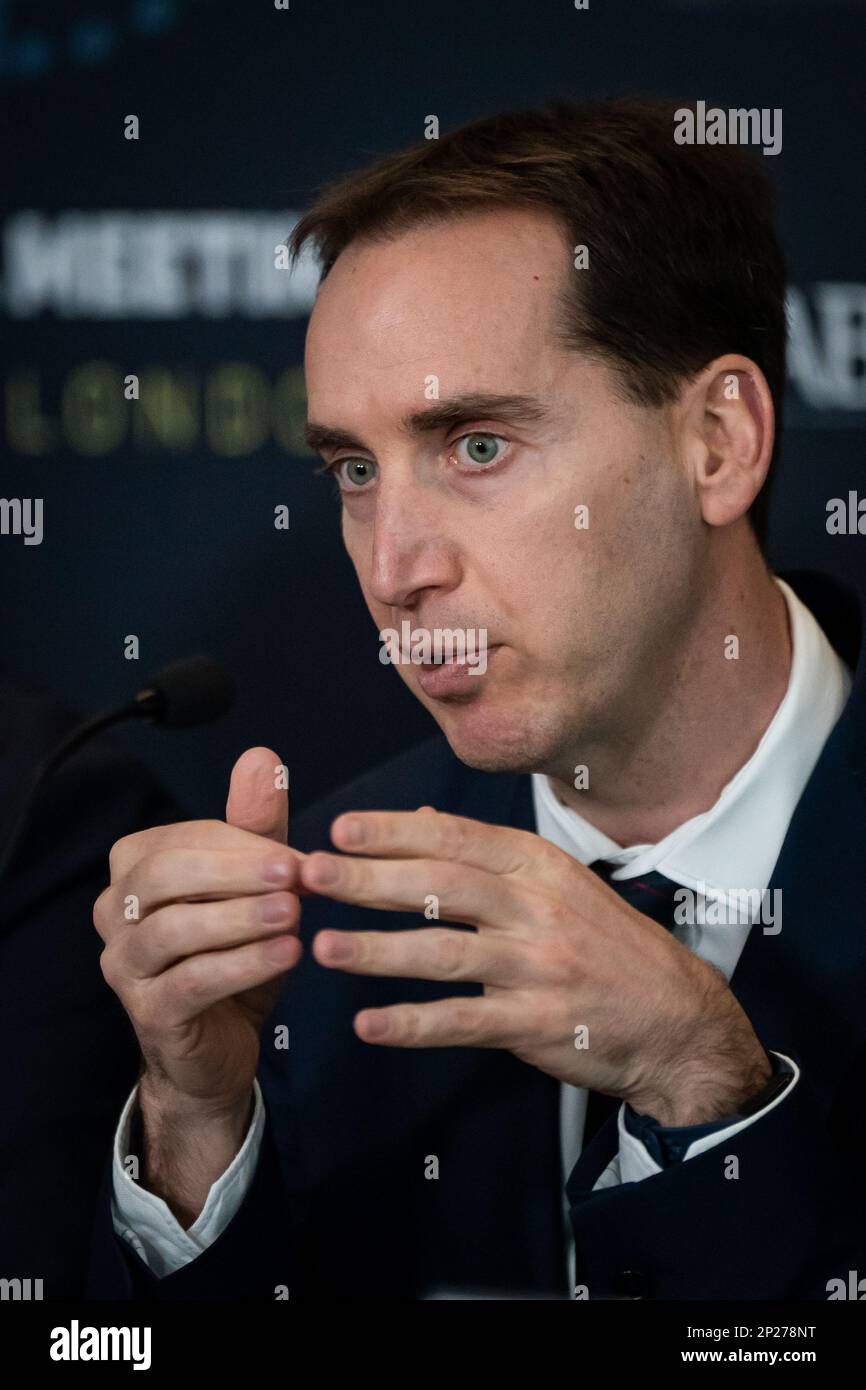 Mark Bullingham (CEO The FA) during the 137th IFAB AGM at Marriott ...