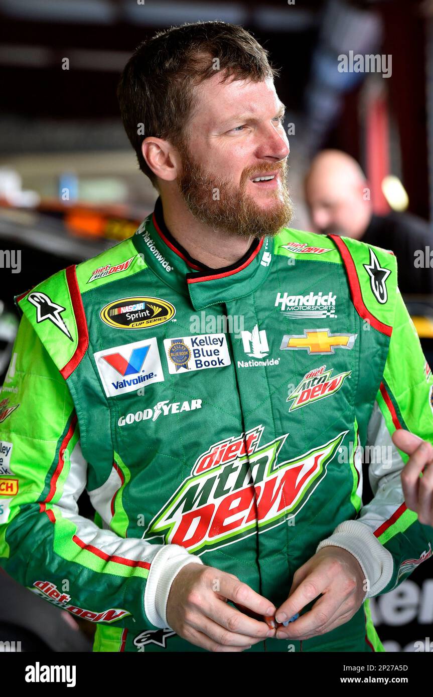 Dale Earnhardt Jr. (88) during practice for the NASCAR Sprint Cup ...