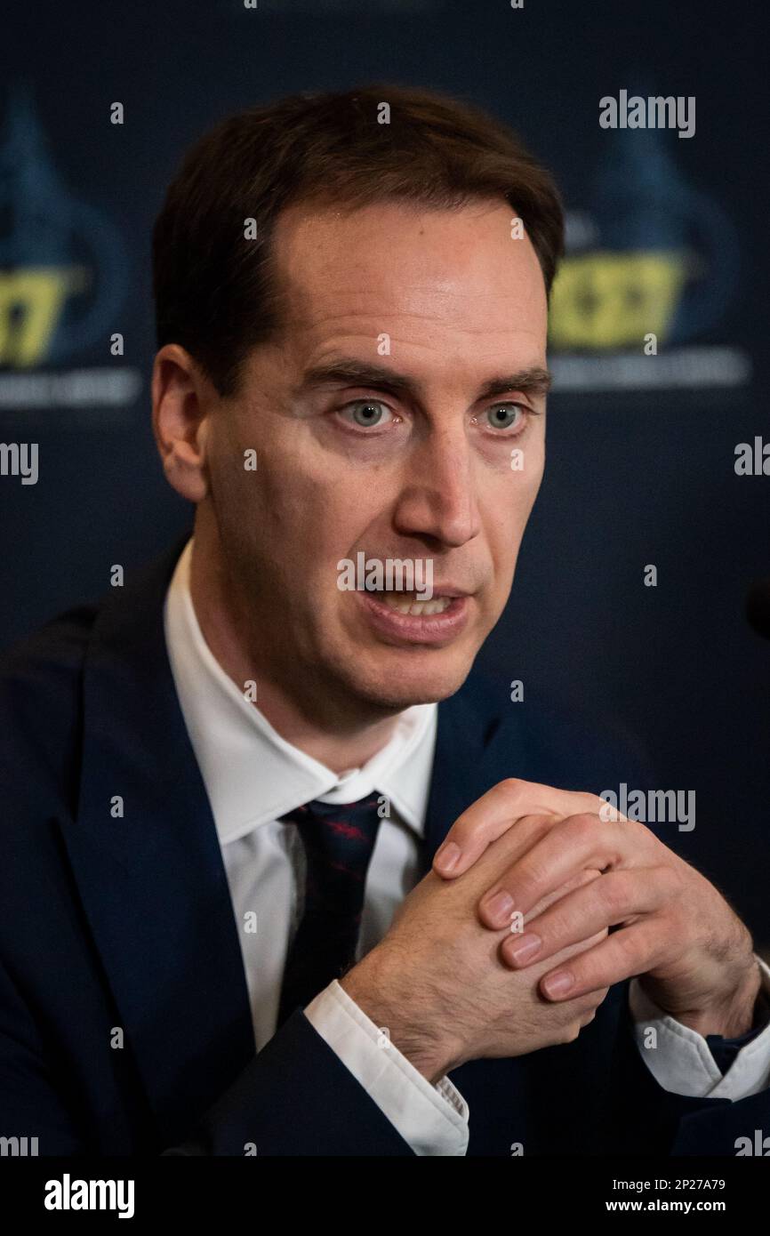 Mark Bullingham (CEO The FA) during the 137th IFAB AGM at Marriott ...