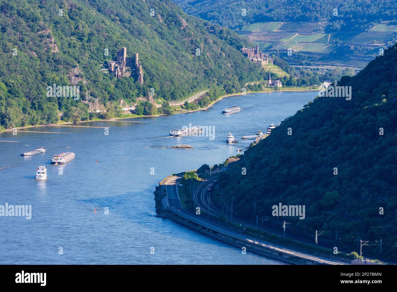 Rheinstein train hi-res stock photography and images - Alamy